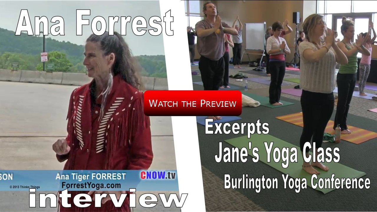 Video thumbnail for vimeo video Ana Forrest Interview Video | Yoga NOW ...